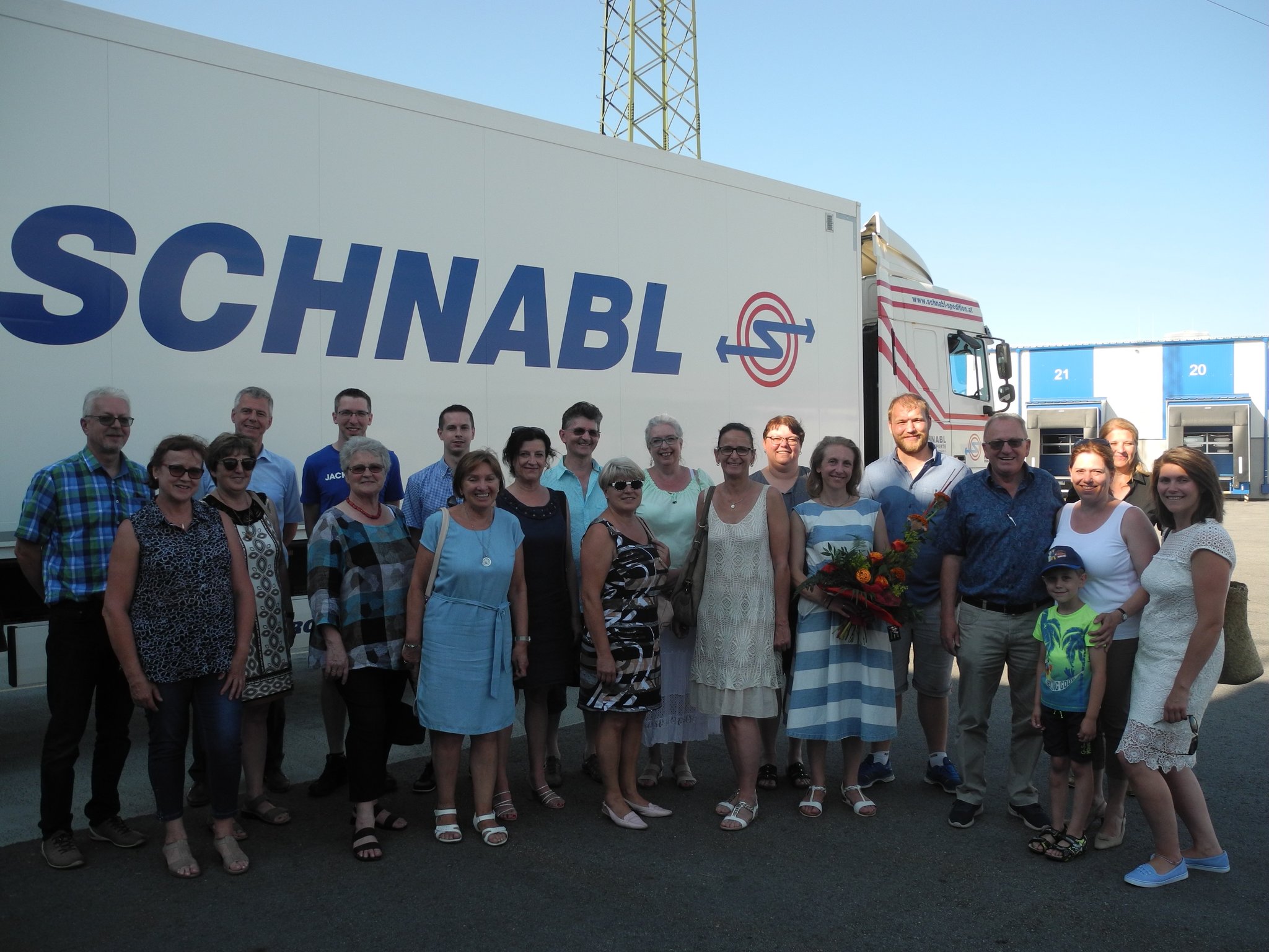 Unternehmer besuchten die Transportgesellschaft Schnabl - Gmünd