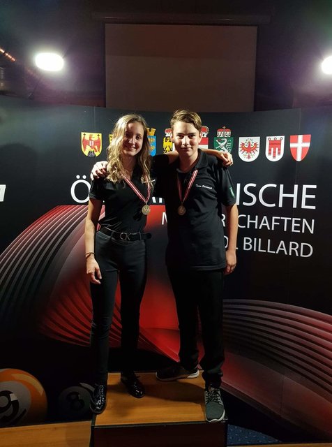 Gleisdorfer Billardtalente gewinnen Medaillen: Gold und Bronze für ...