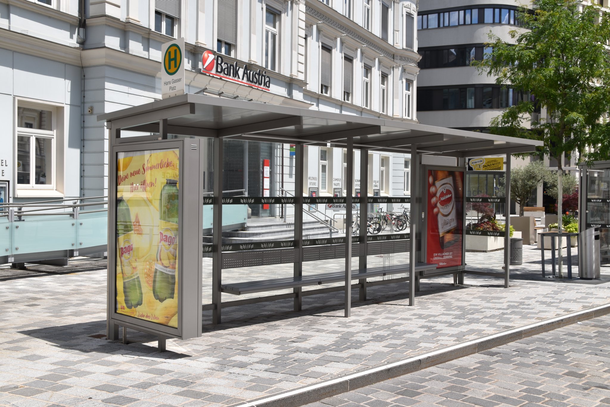 Villach: Haltestellen werden begrünt - Villach