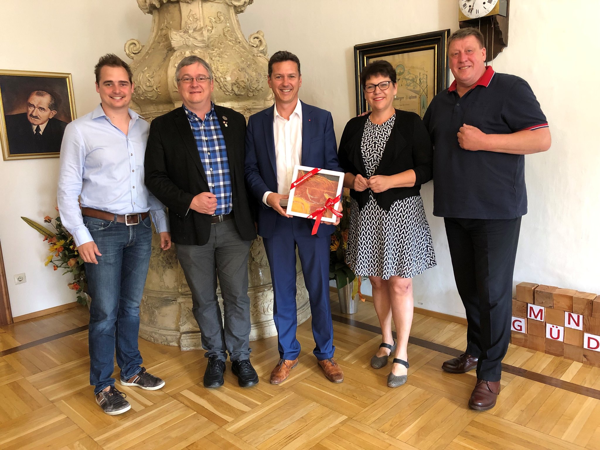 Daniel Fellner: Gemeindereferent in Gmünd zu Besuch - Spittal