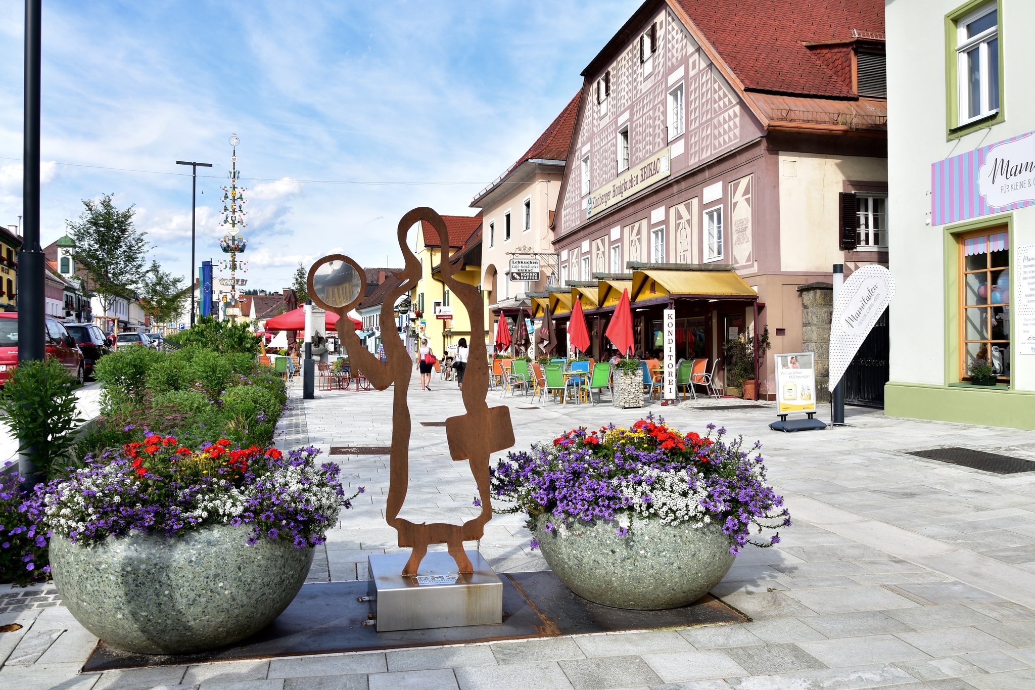 Blumenpracht in Kindberg: "Blütenpracht in Kindberg" - Mürztal