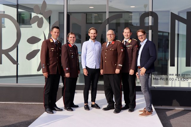 Firma Ringana hat eine eigene Betriebsfeuerwehr - Hartberg-Fürstenfeld