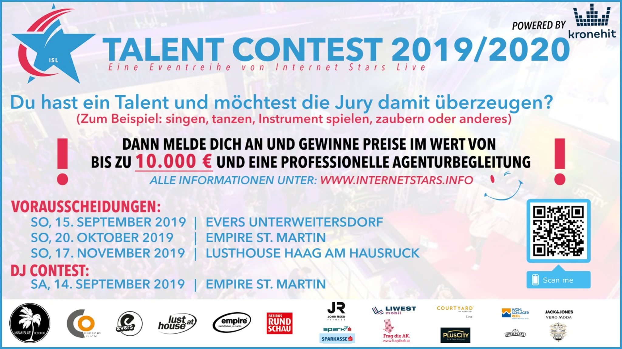 Internet Stars Live: Beweise dein Talent beim Internet Stars Live ...