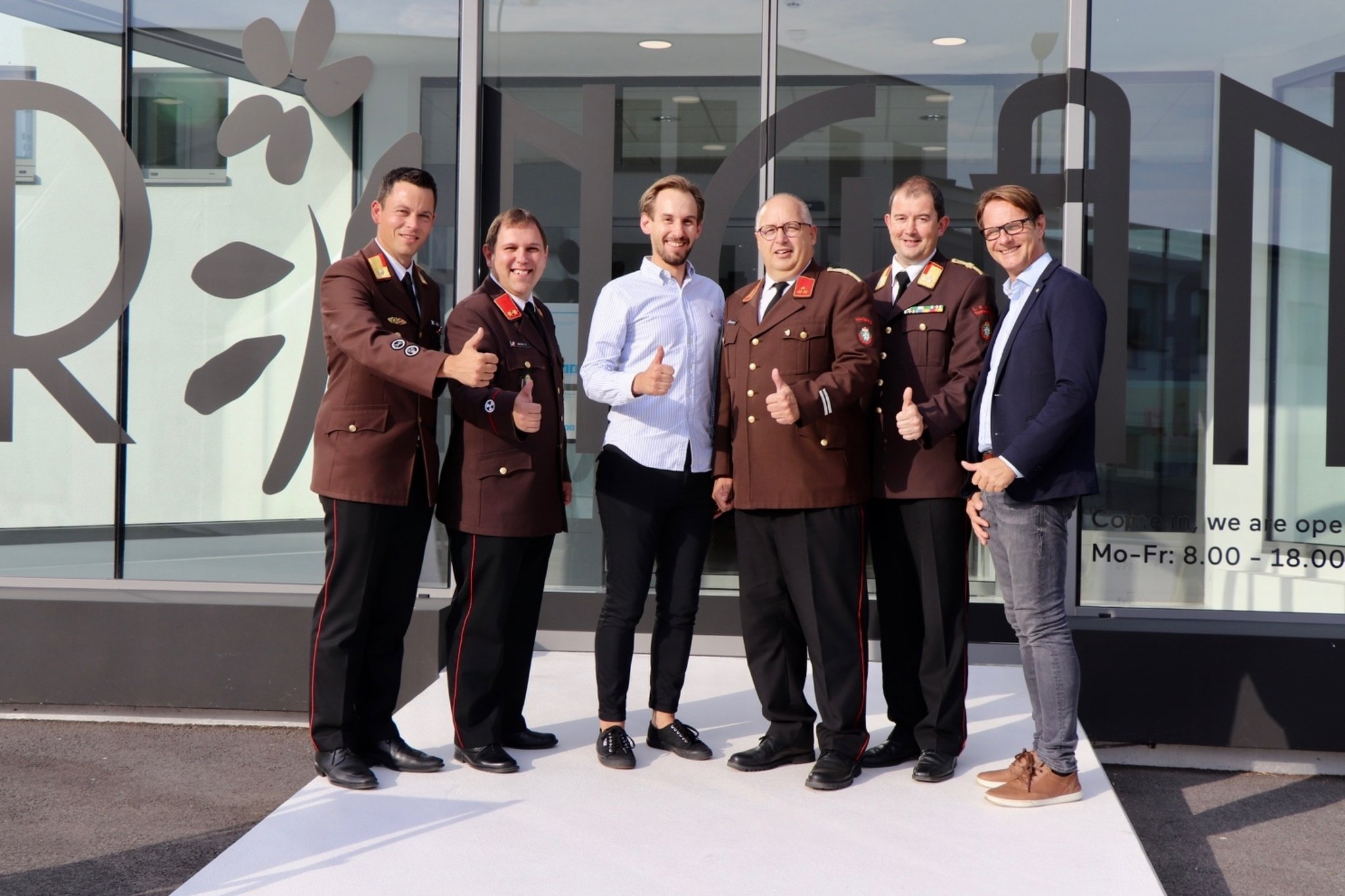 Firma Ringana hat eine eigene Betriebsfeuerwehr - Hartberg-Fürstenfeld