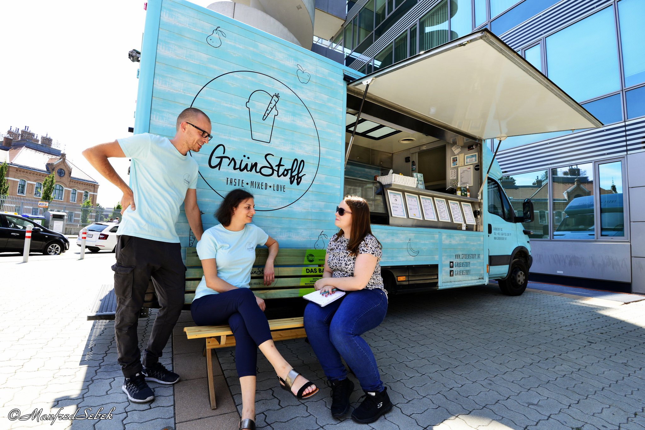 Foodtruck Grünstoff: Frida bringt frisches Essen - Simmering