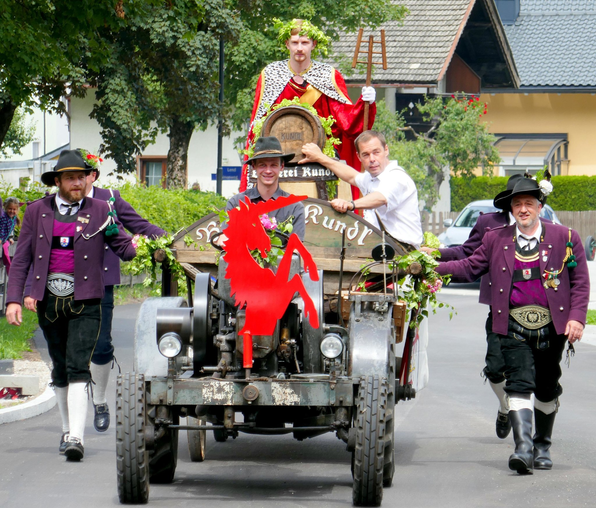 Festwochen des Kundler Bieres: Kundler Vereine brauten altes Bier nach ...