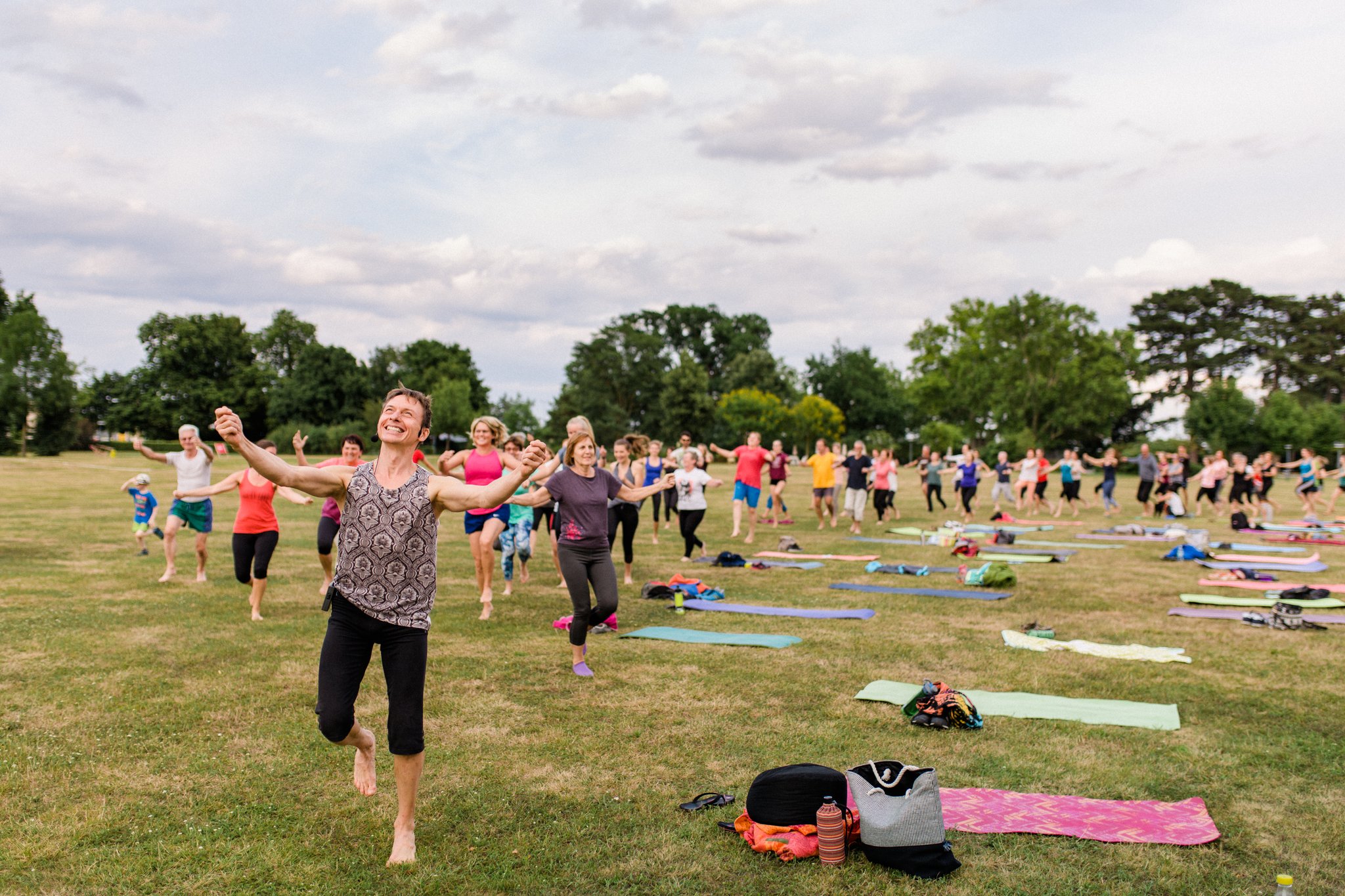 Bowspring Yoga im Park 2019 - Krems