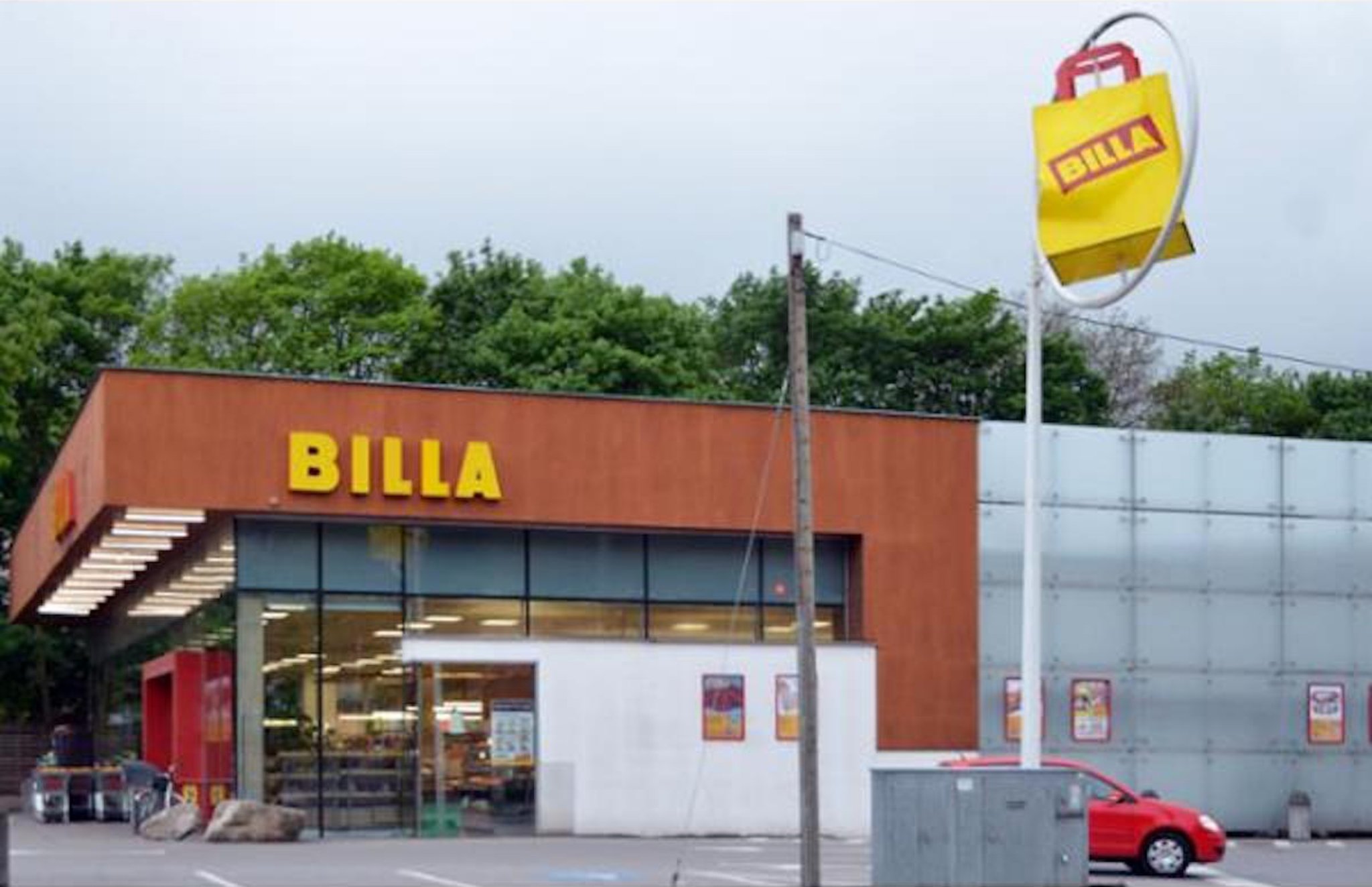 Damals & Heute: Purkersdorfer Billa-Filiale - Purkersdorf