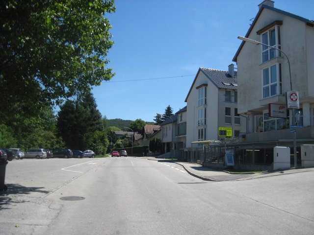 Damals und Heute: Hauptstraße von Altlengbach - Wienerwald/Neulengbach