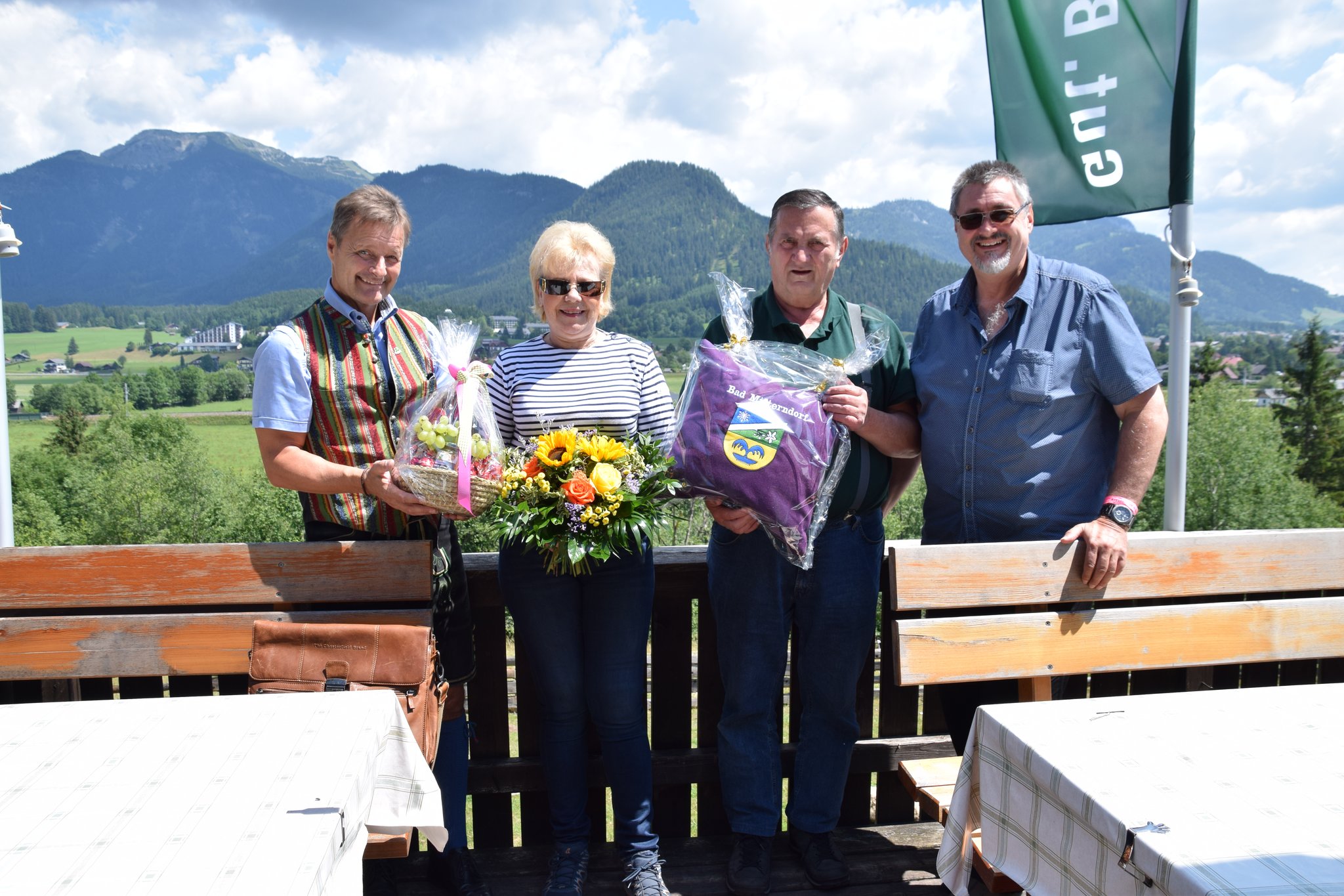 Ehrung für Altbürgermeister Hermann Singer - Liezen