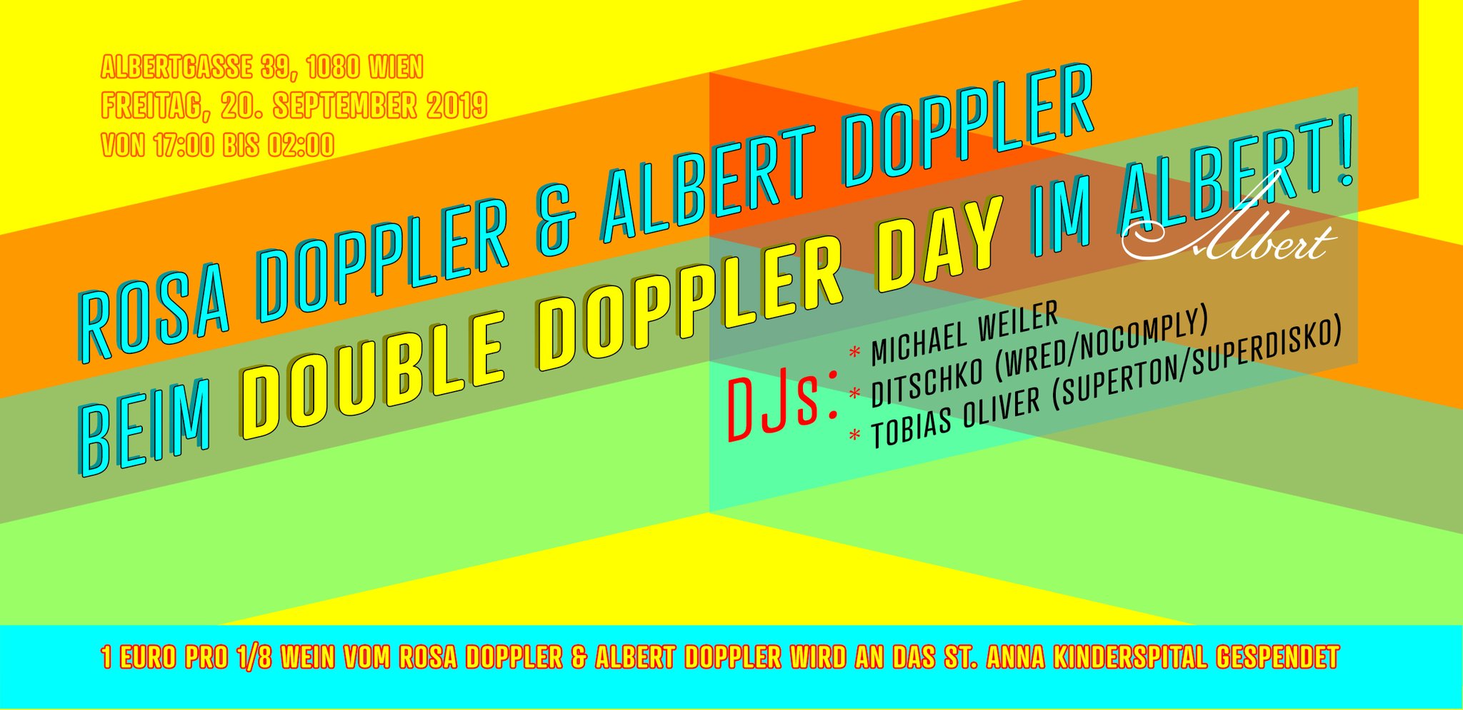 Albert rettet den Doppler!: Double Doppler Day im ALBERT - Josefstadt