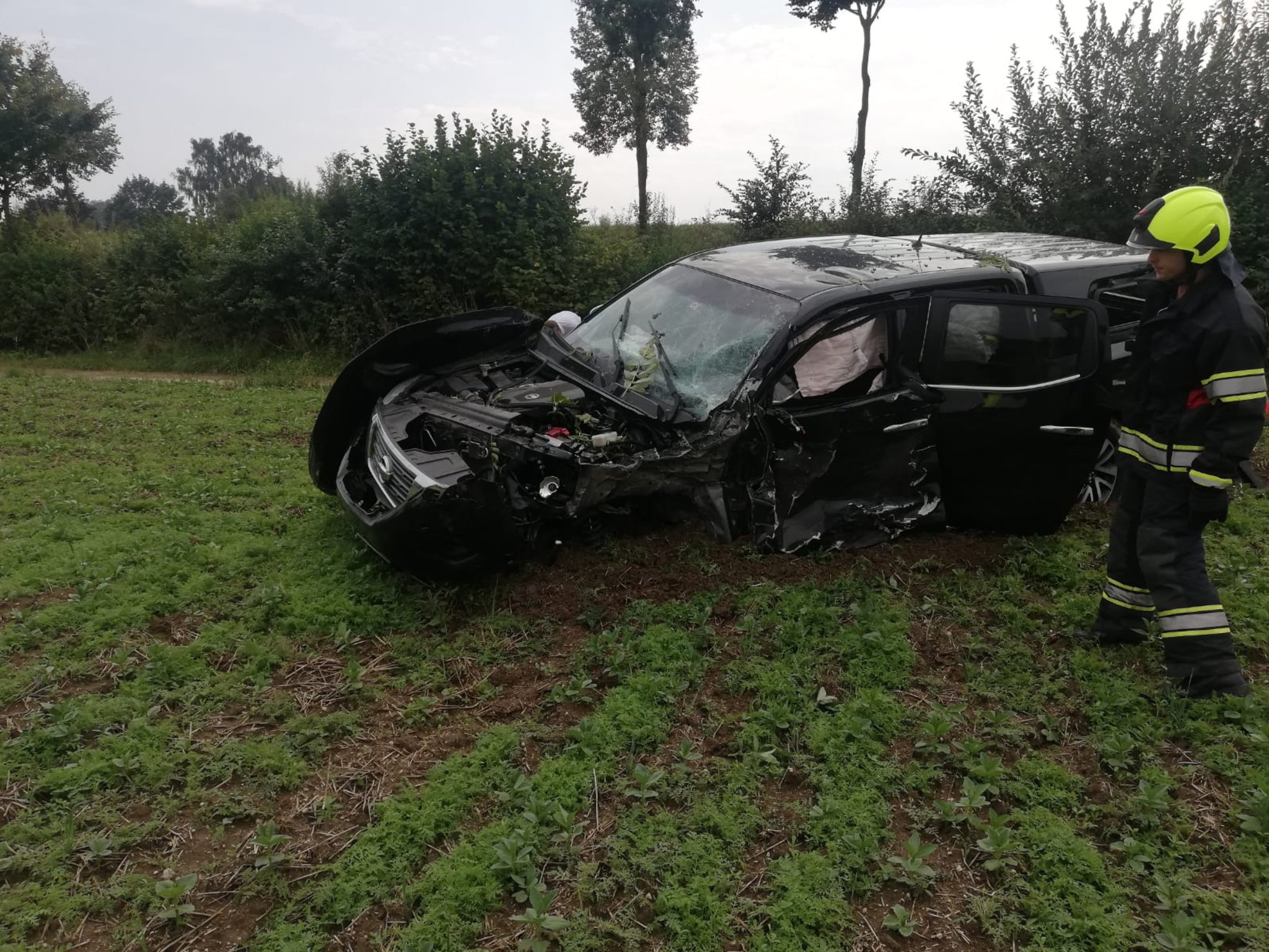 Baumgartenberg: Zwei Schwerverletzte bei Unfall auf B3 - Perg