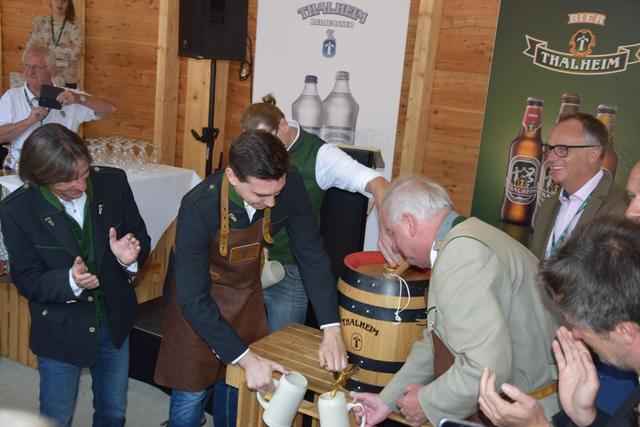 Brauerei Thalheim: Erster Auftritt von Mark Mateschitz - Murtal