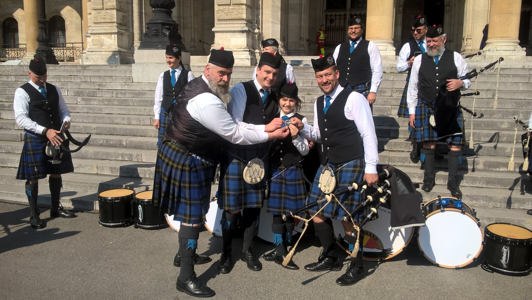 Interview mit Thomas Torda: Im Einsatz als Pipe Major - Eisenstadt
