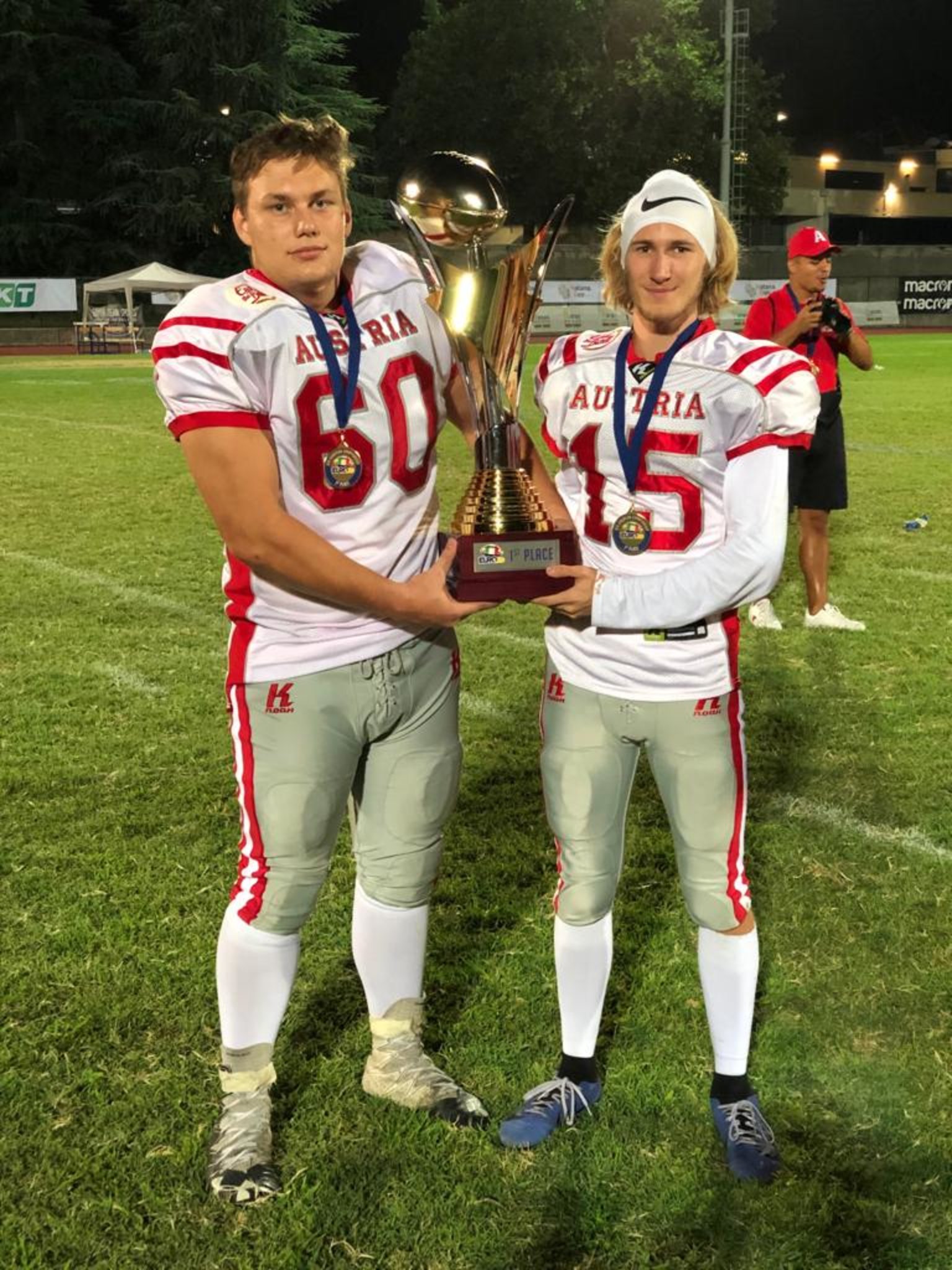 Americam Football: Ansfeldner Footballer ist Europameister - Linz-Land