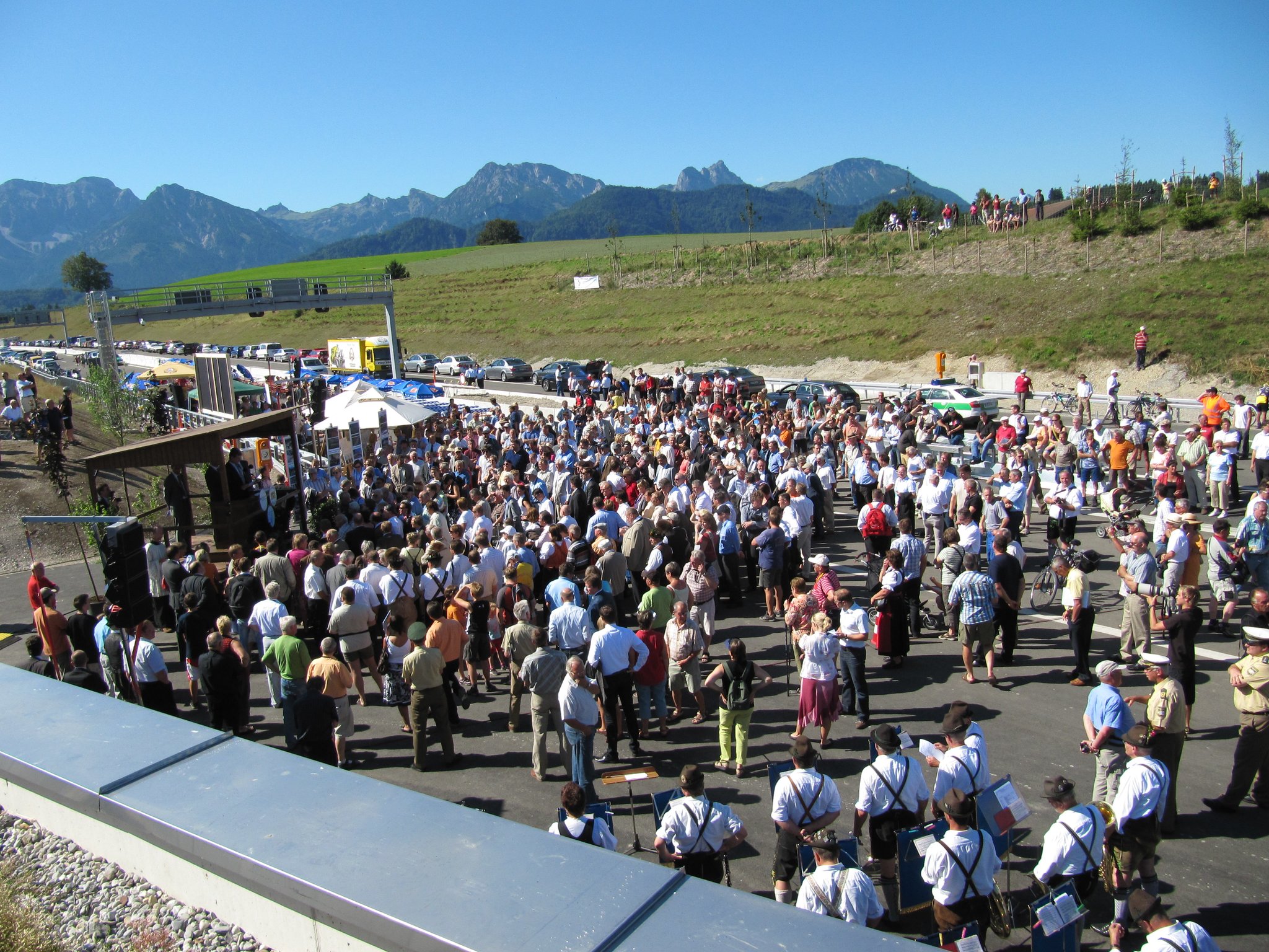 Autobahn A7: Letztes A7-Teilstück vor 10 Jahren eröffnet - Reutte