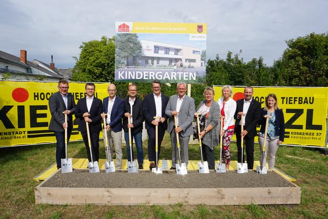 St. Georgen: Baustart für neuen Kindergarten - Eisenstadt