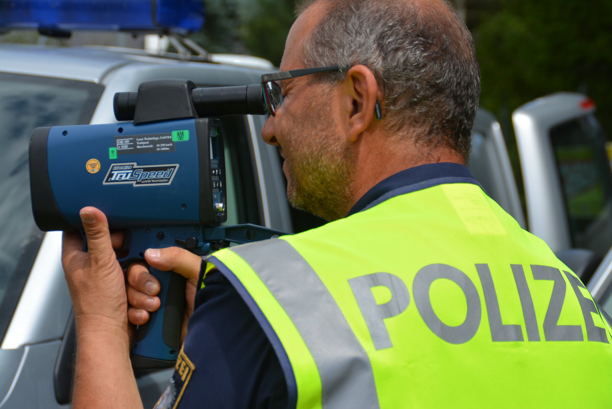 Polizeimeldung: "Laserblocker" bei Kontrolle sichergestellt - Lungau