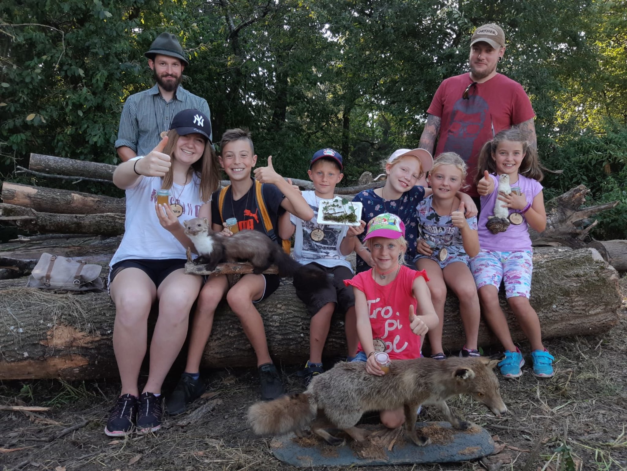 Mit Spiel und Spaß: Im Wald vom Wald lernen - Ried