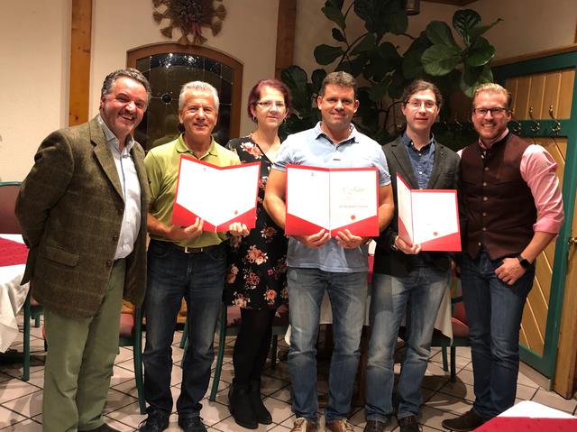 Stafettenübergabe in Weinitzen - Graz-Umgebung