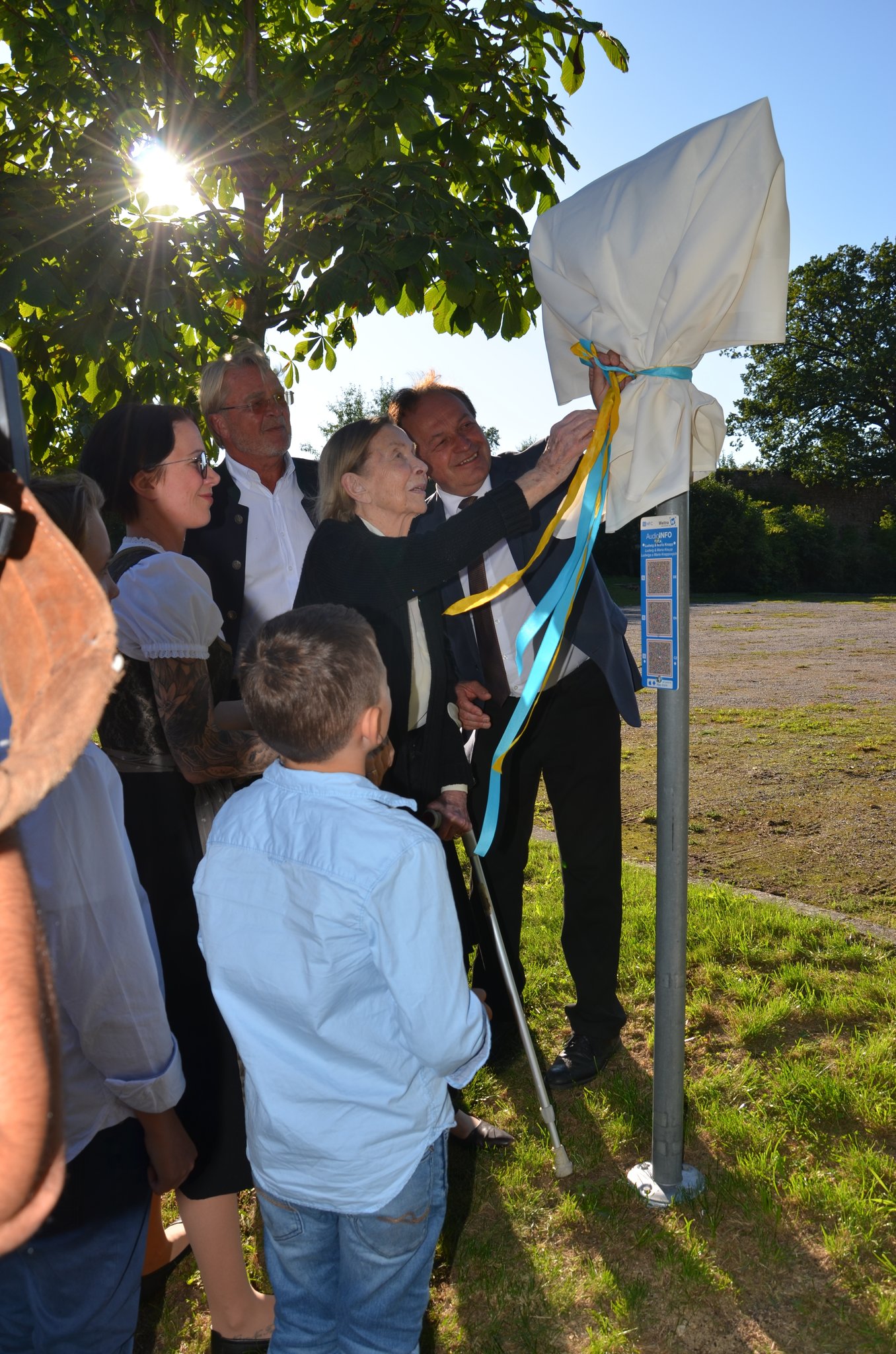 Weitra ehrt Ludwig und Maria Knapp mit Promenade - Gmünd