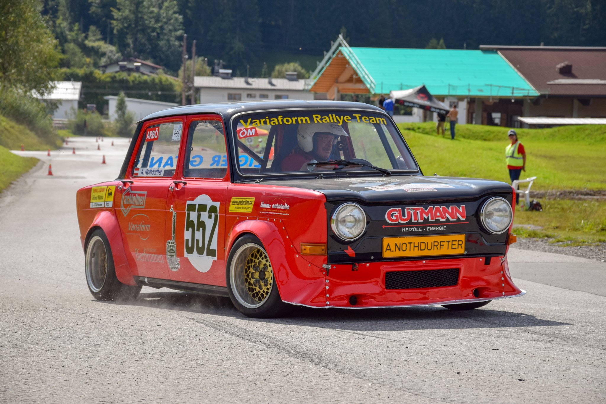 Sport: Tiroler Meisterschaft im Autoslalom 2019 in Hochfilzen - Kitzbühel
