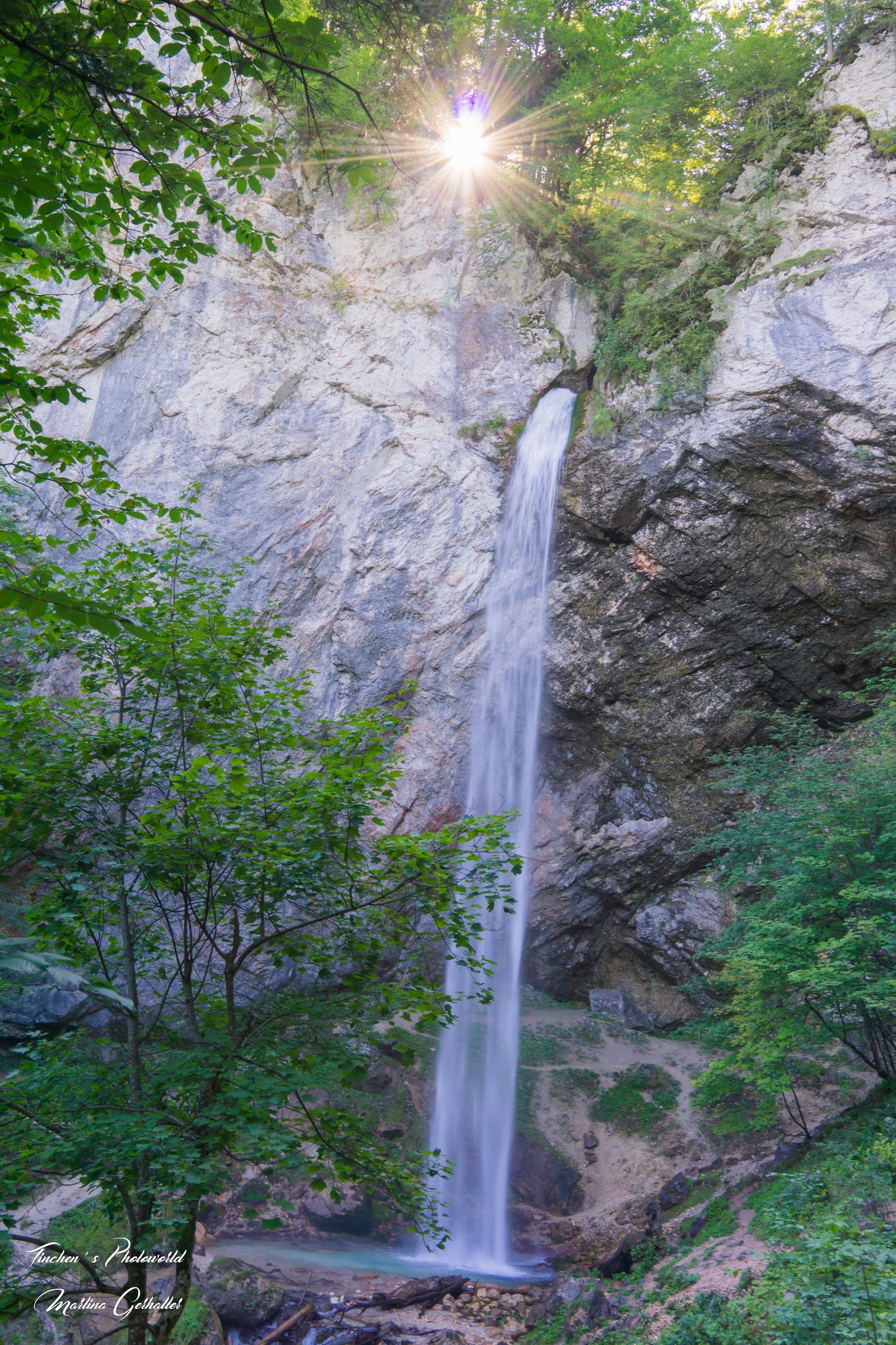 Wildensteiner Wasserfall: Die Sonne besucht den Wildensteiner ...