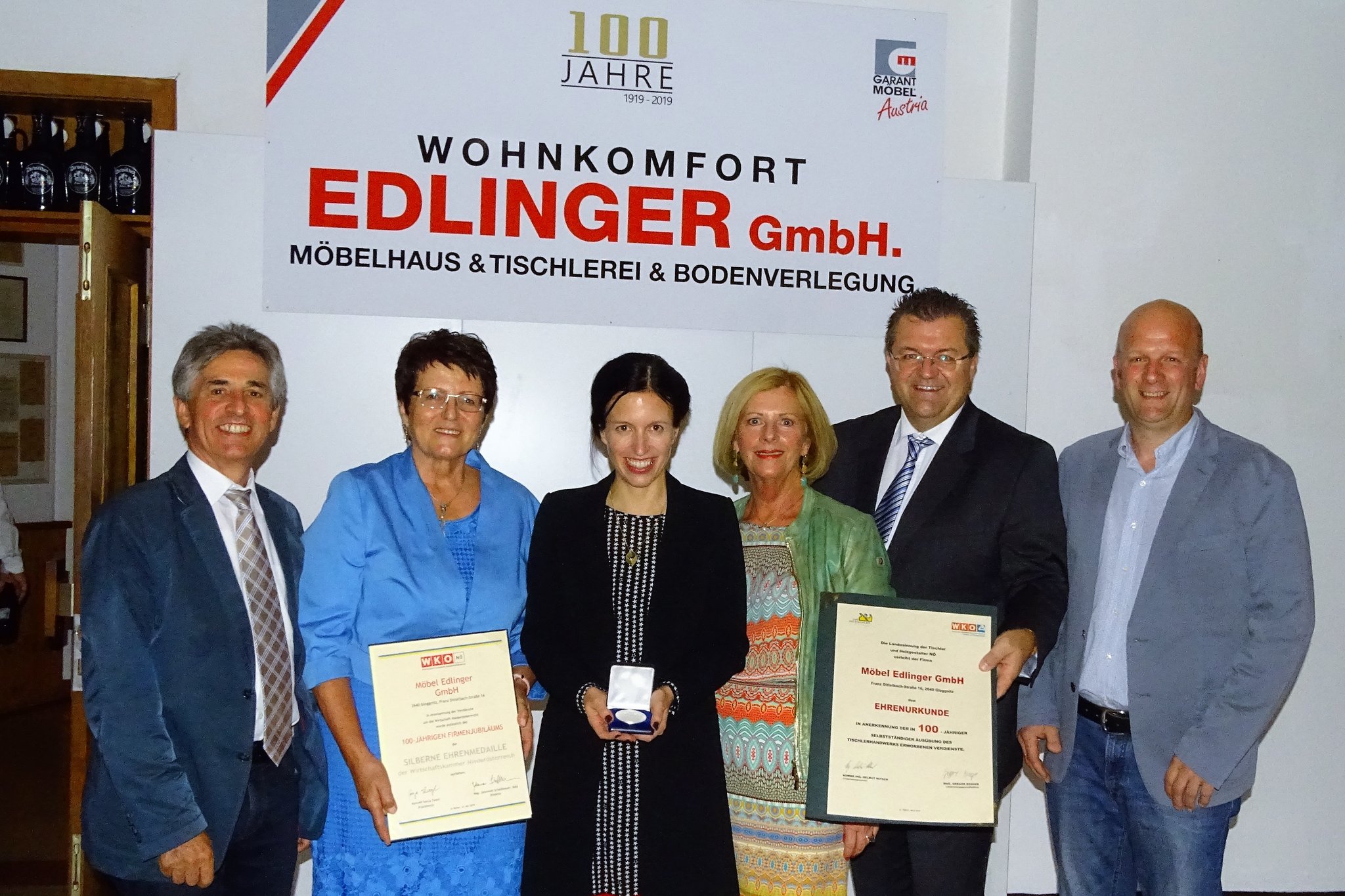 Die Gloggnitzer Tischlerei Edlinger feiert 100-Jahre-Jubiläum - Neunkirchen