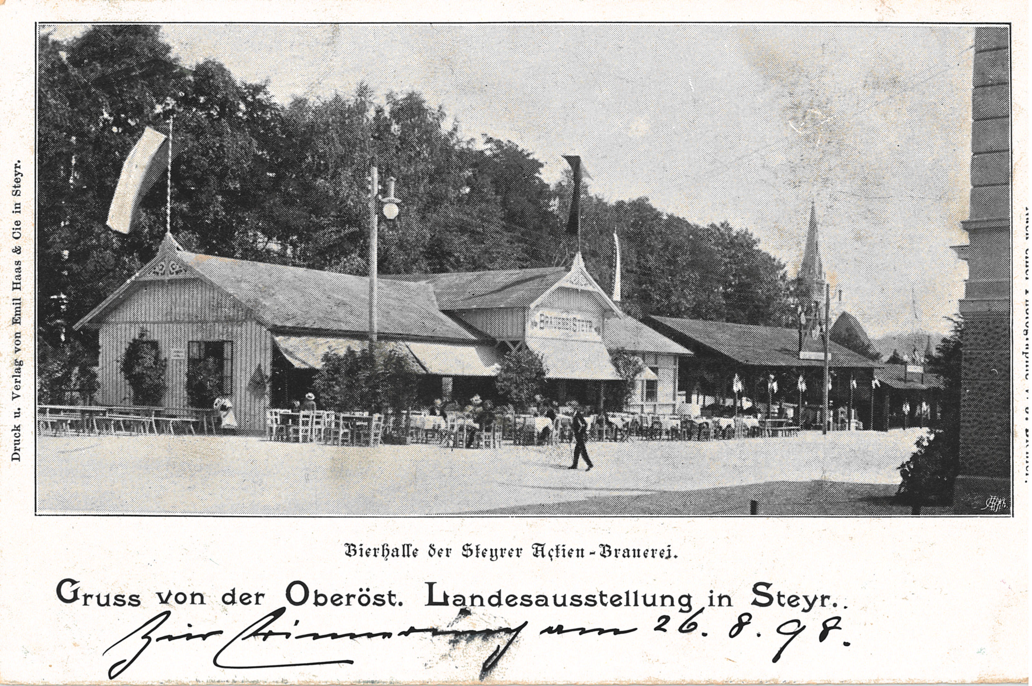 Damals, im Jahr 1898: Landesausstellung in Steyr - Steyr & Steyr Land