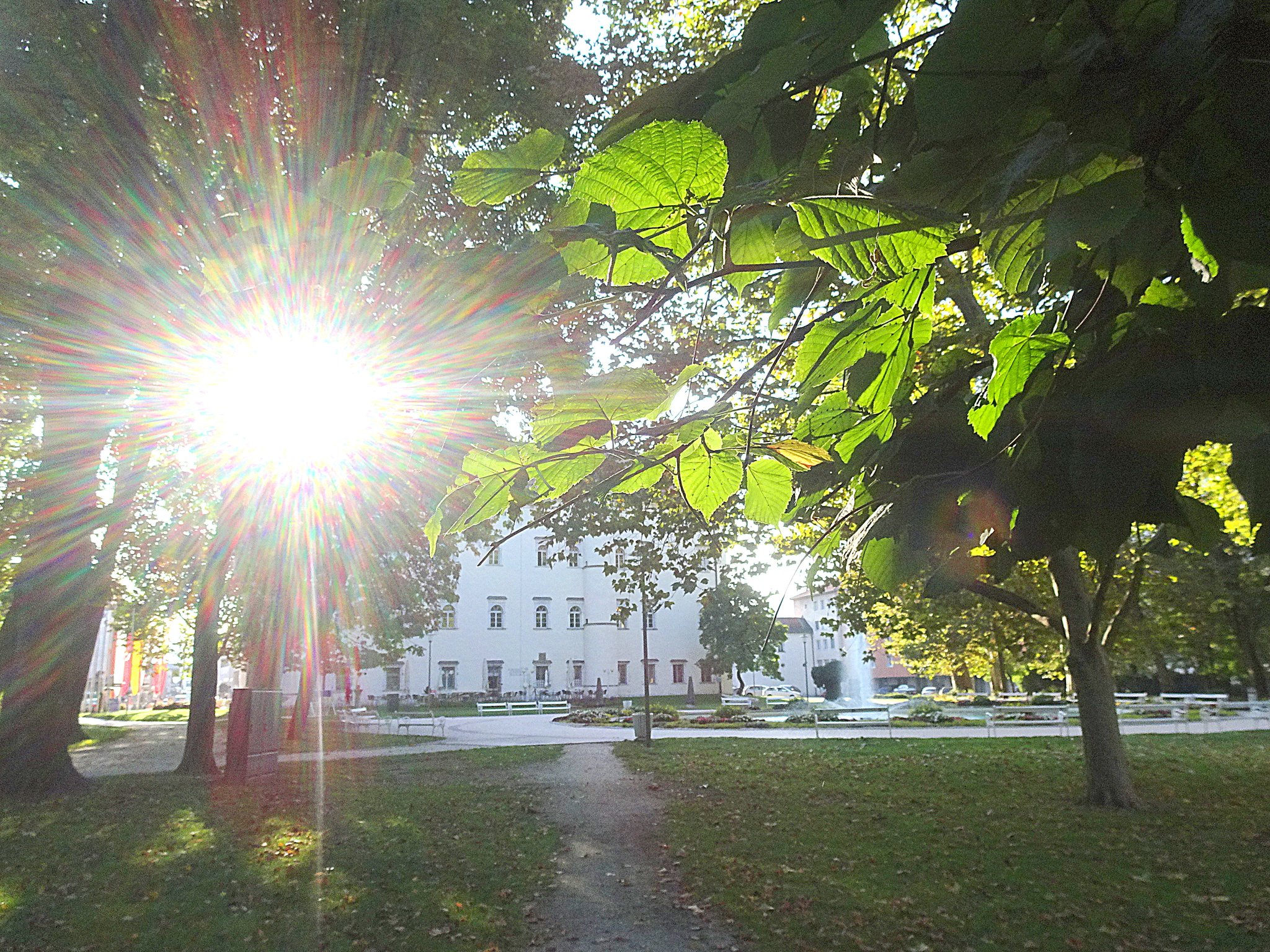 Stadtpark: Stadtpark Spittal/Drau - Spittal