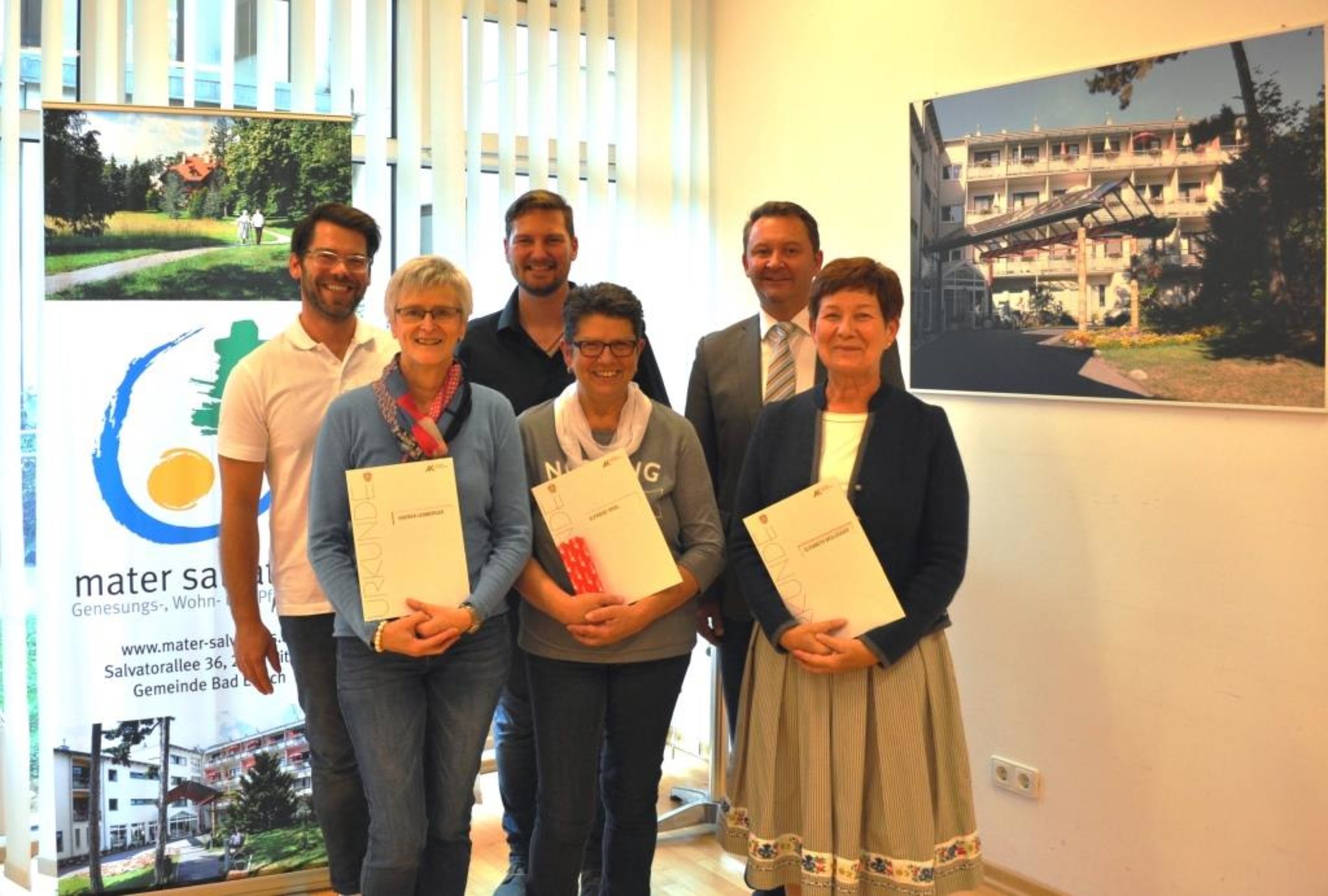 Dienstjubiläum Mater Salvatoris: 30 treue Dienstjahre und mehr ...