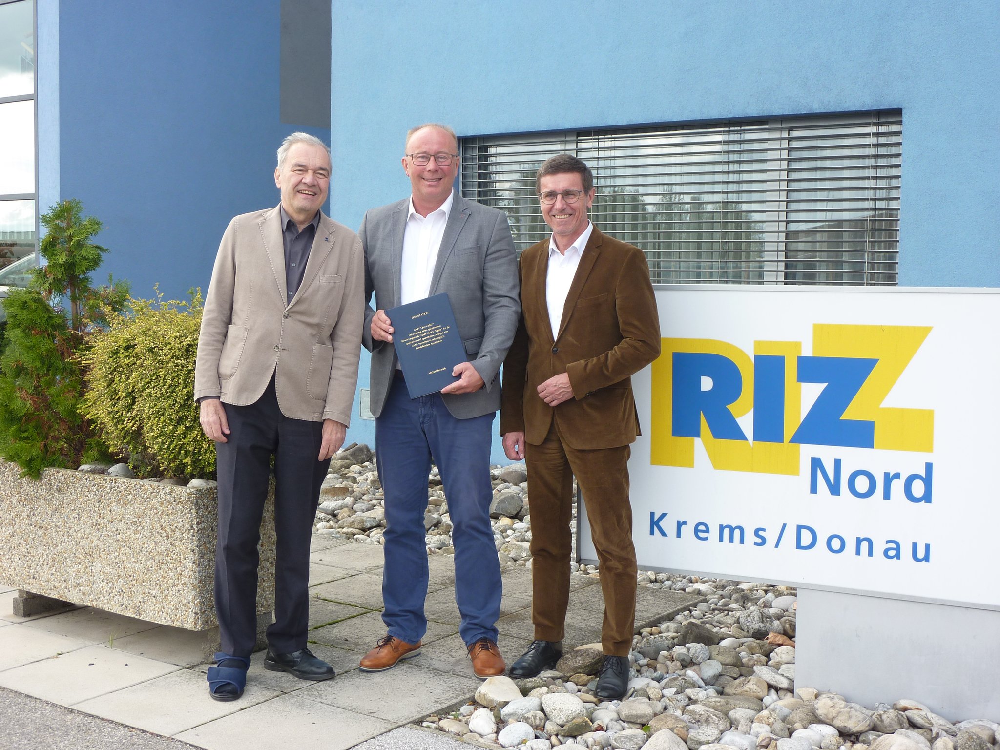 Michael Beranek promovierte im Life-Science Bereich - Krems