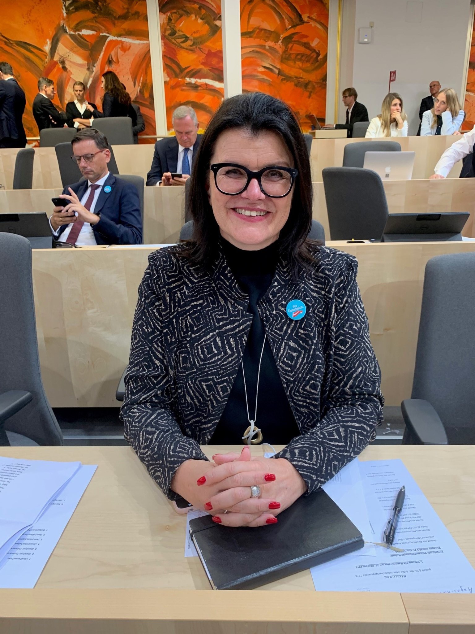 Nationalrat: NRin Liesi Pfurtscheller für dritte Periode angelobt - Landeck