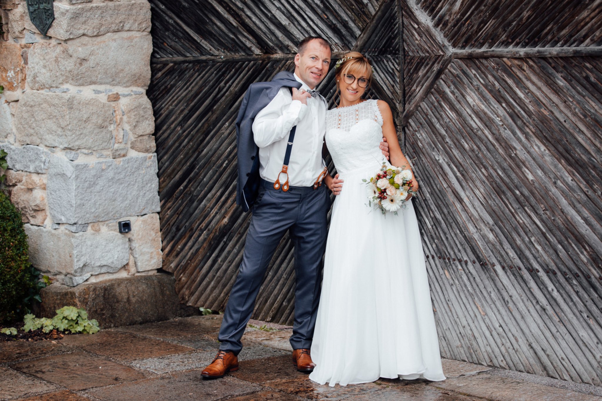 Hochzeitsfoto: Nadine Hager und Thomas Lengauer haben "Ja" gesagt ...