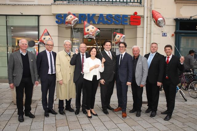 Sparkasse Baden feierte den Weltspartag - Baden