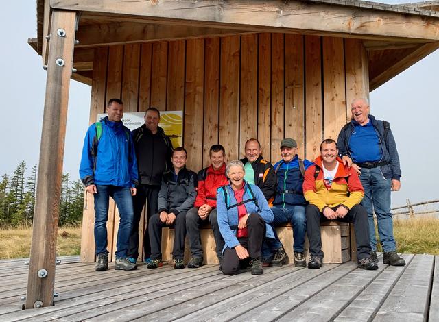 Mit einem Wandertag in die Pension verabschiedet - Weiz