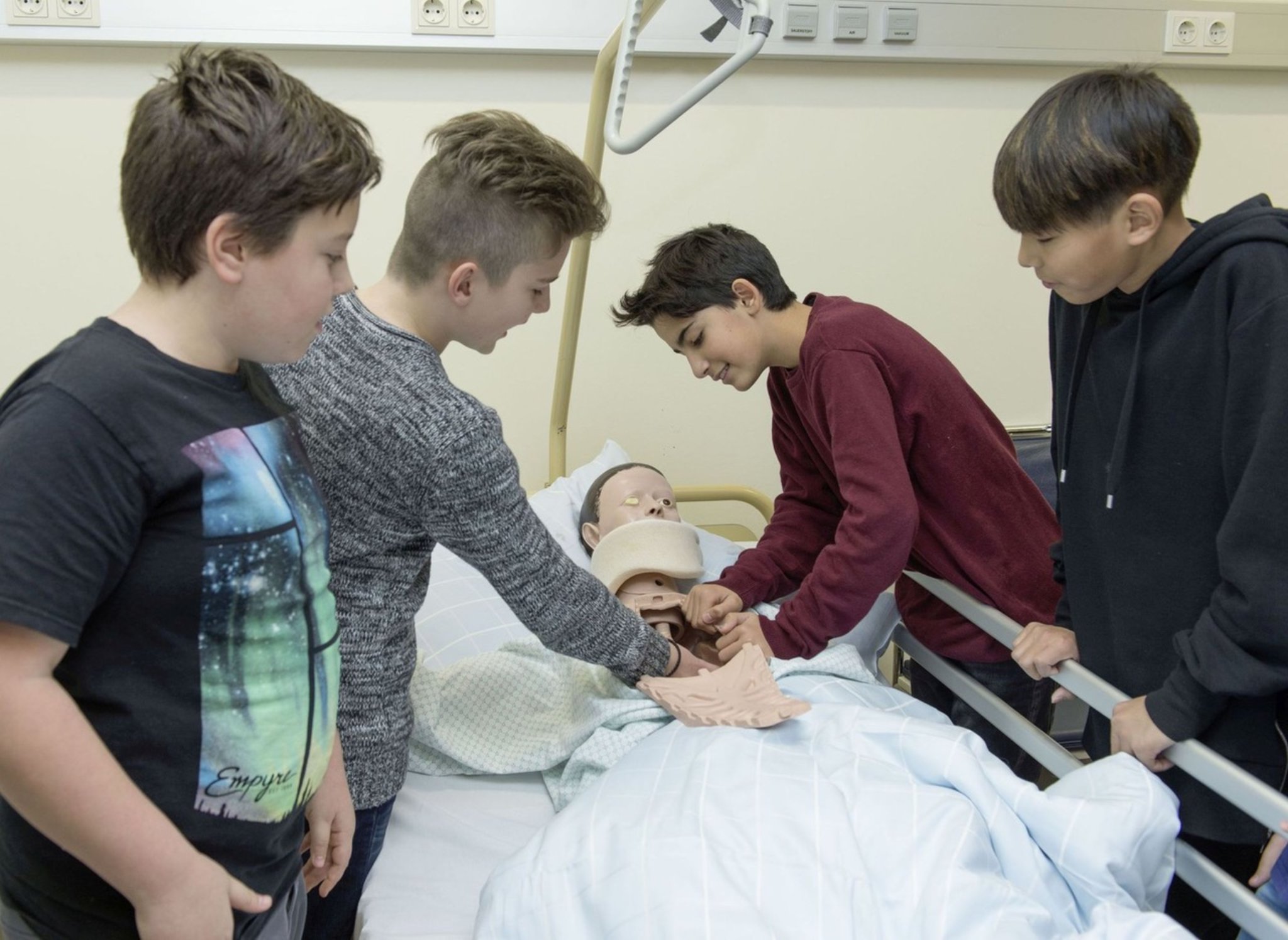 Boys' Day 2019 am 14. November: Buben lernen typische Frauenberufe ...