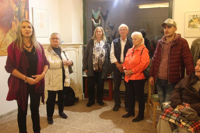 Vernissage im Kunst.Lokal mit erotischen Aquarellen: "Ein Lebenszeichen ...