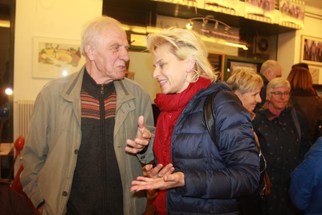 Vernissage im Kunst.Lokal mit erotischen Aquarellen: "Ein Lebenszeichen ...