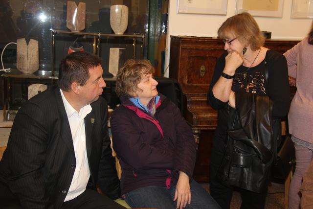 Vernissage im Kunst.Lokal mit erotischen Aquarellen: "Ein Lebenszeichen" von Susanne Stadler ...