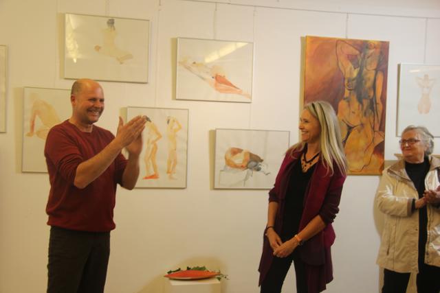 Vernissage im Kunst.Lokal mit erotischen Aquarellen: "Ein Lebenszeichen" von Susanne Stadler ...