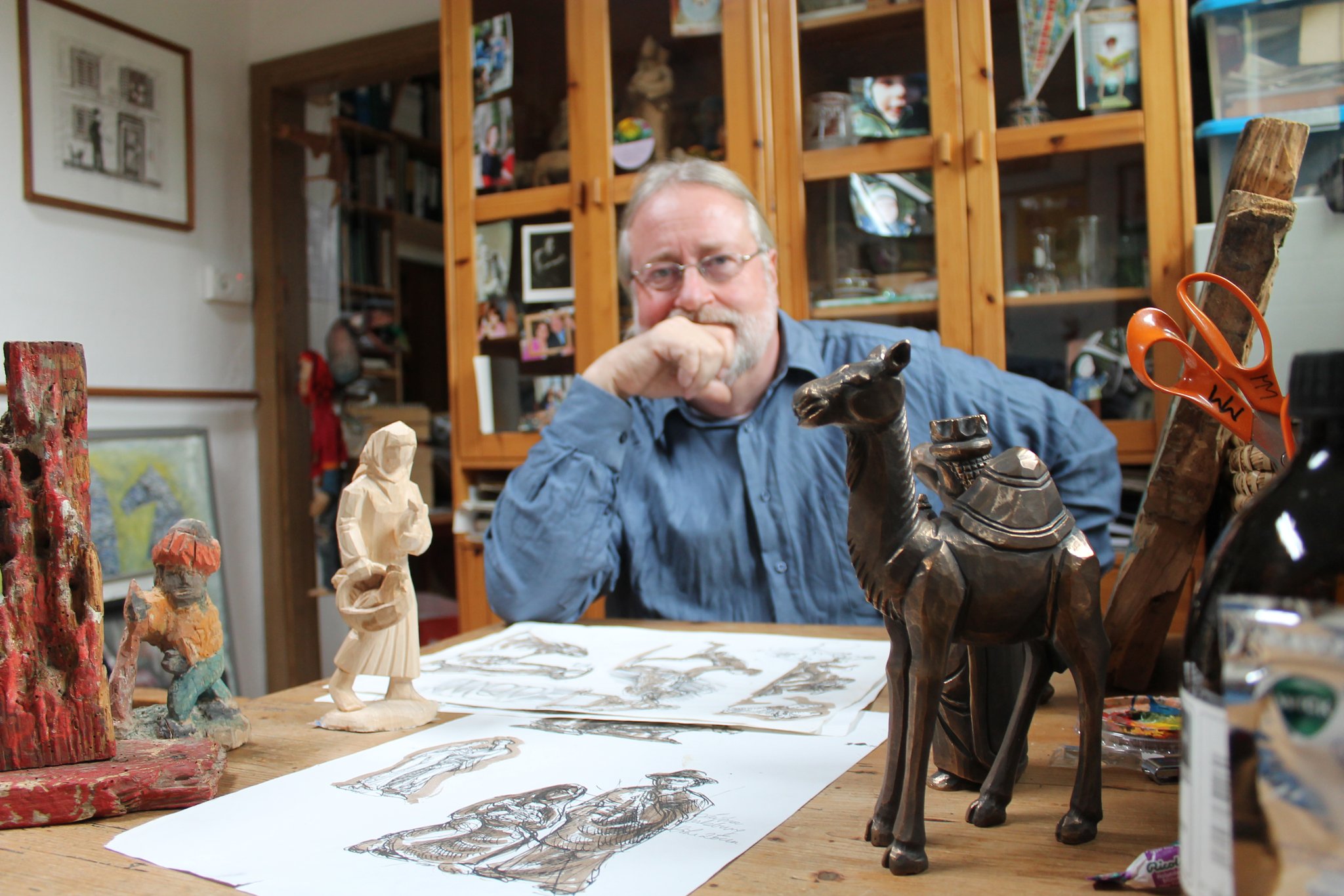 Künstlerporträt: Meinrad Mayrhofer: "Im Mittelpunkt steht der Mensch ...