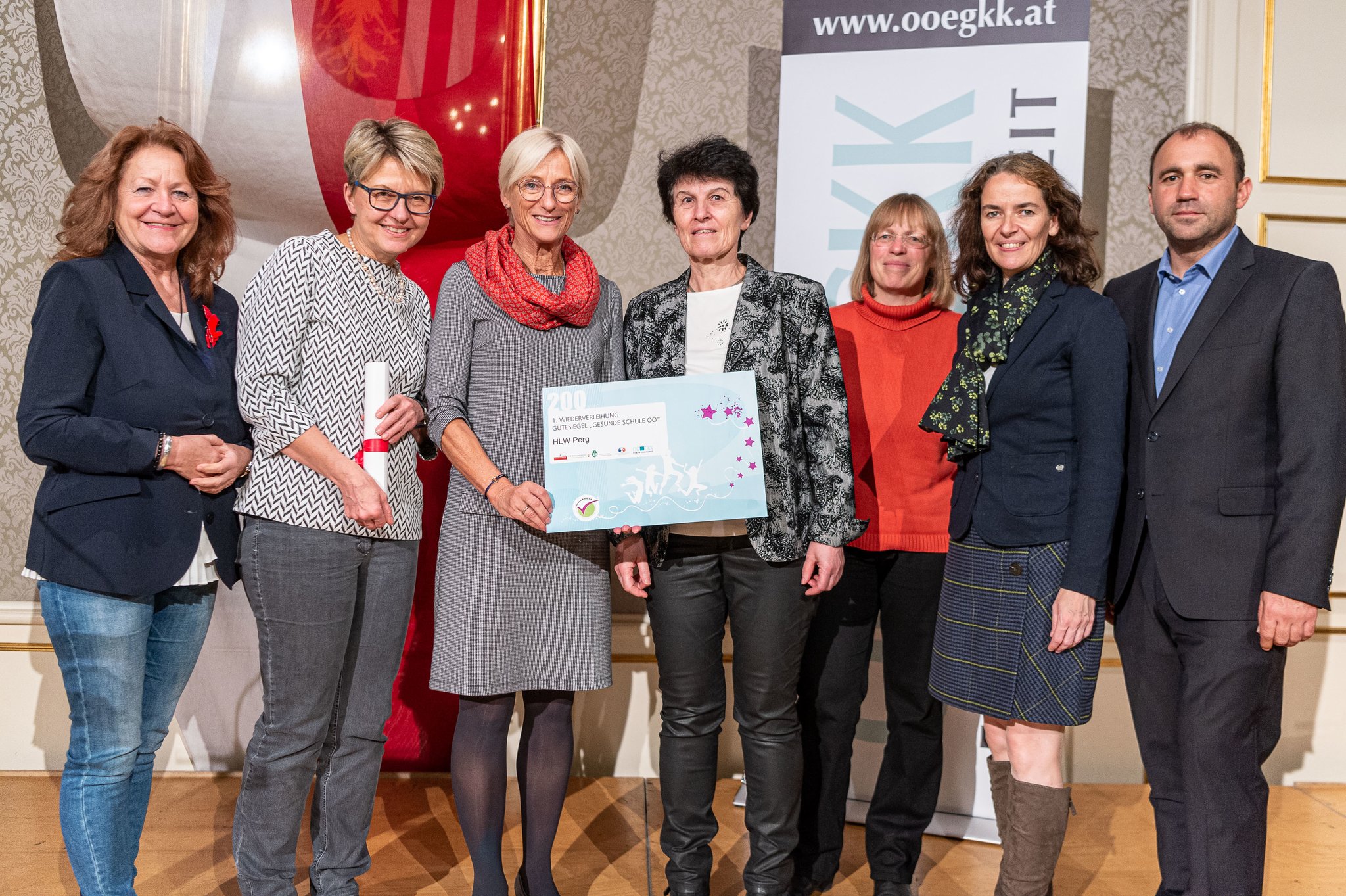 Ausgezeichnet: HLW Perg erhielt erneut das Gütesiegel „Gesunde Schule ...