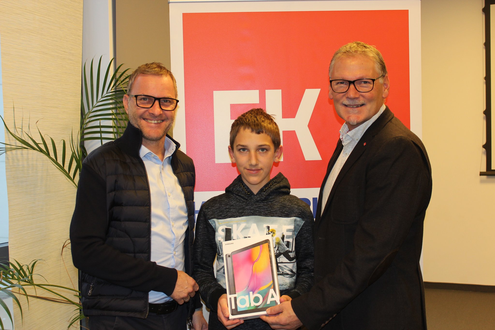 Fit4Future: Tablet gewonnen - Steyr & Steyr Land