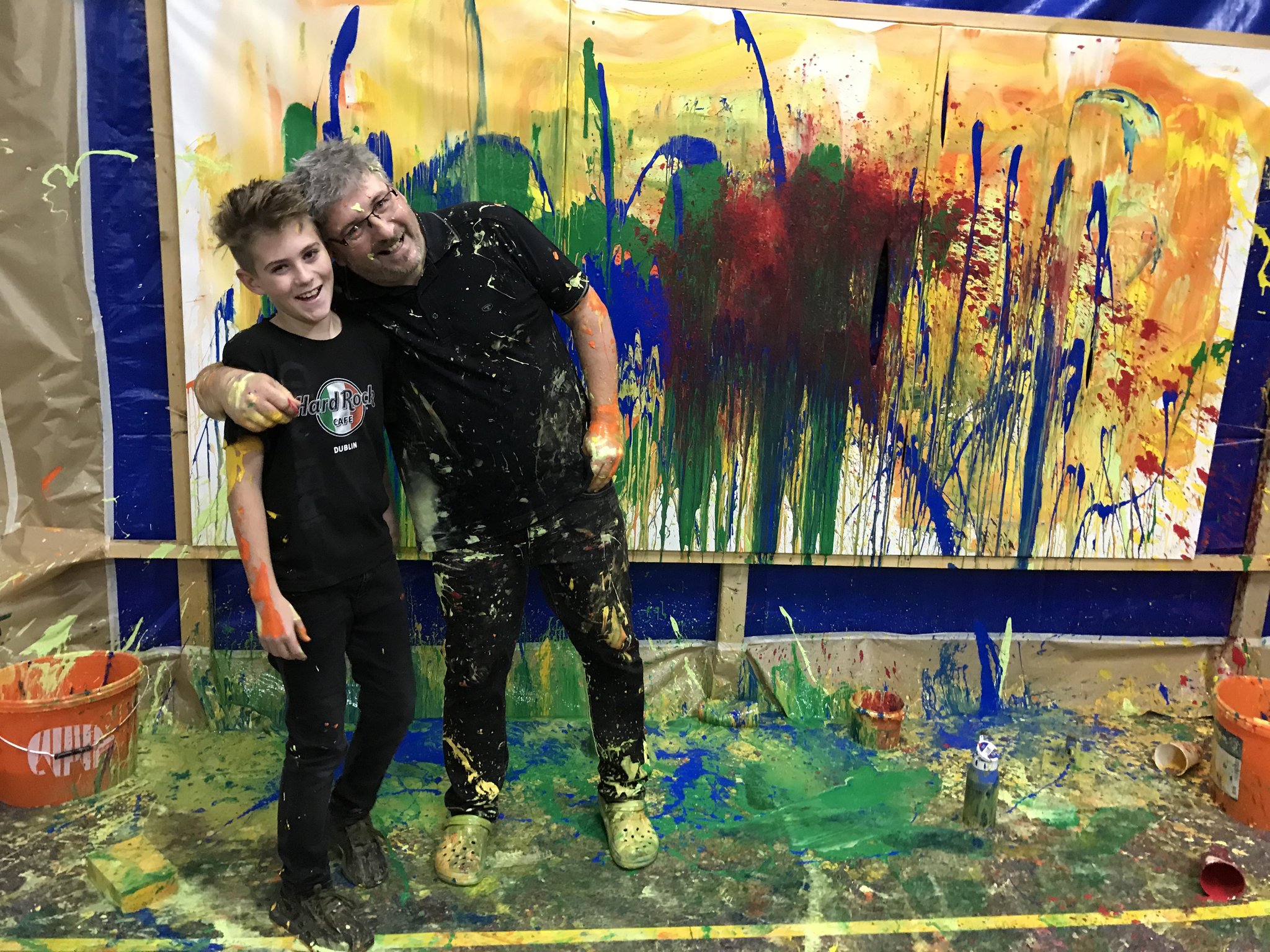 10 Jahre Action - Kunst mit C. Huber - Mürztal