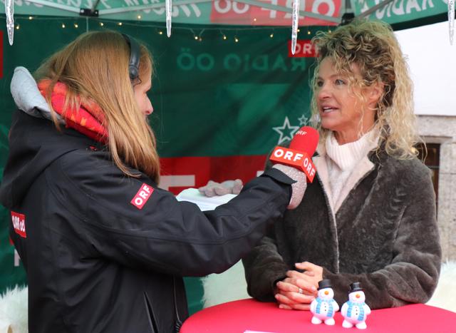 Zu Gast in Schloss Stauff: Adventradio sendete live aus Frankenmarkt ...