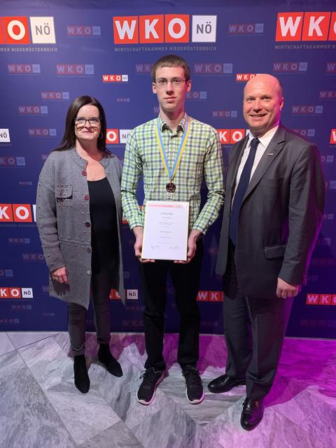 Ehrung für St. Veiter Lehrling - Lilienfeld