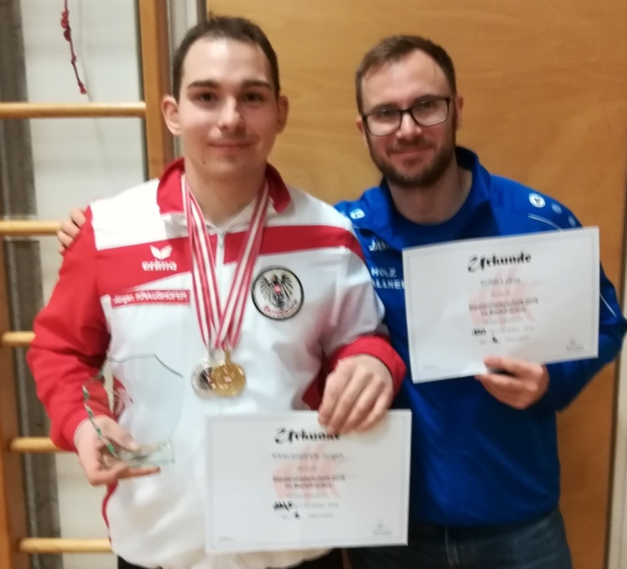 Kraushofer Jürgen ist Österreichischer Meister im Bankdrücken ...