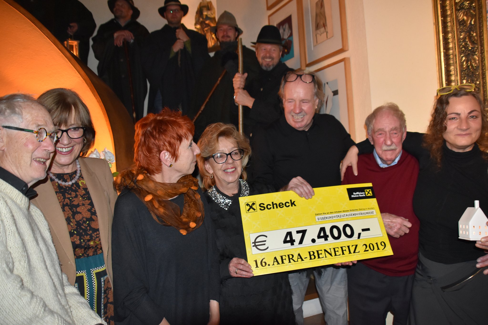 Benefizlithografie brachte 47.400 Euro: Stecher: "Halbe Million ist ...
