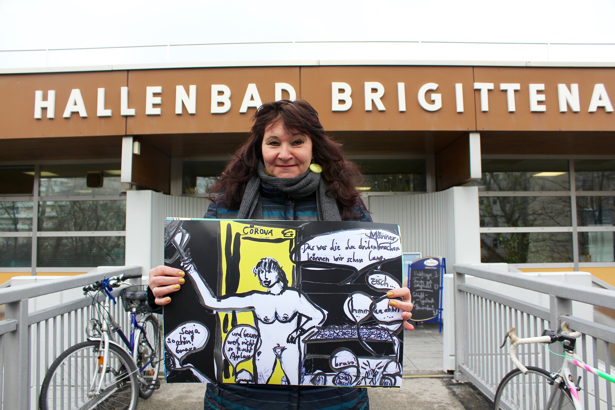 Außergewöhnliche Cartoons: Saunag'schichteln aus dem Brigittenauer Bad ...